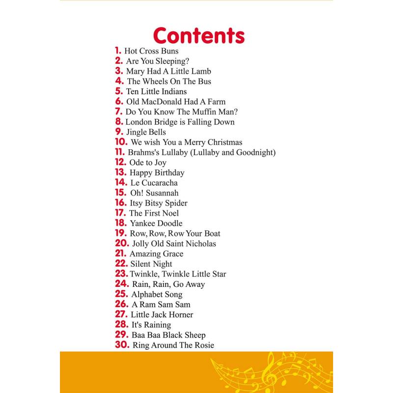 Buy 30 Easy Play Songs every parent or grandparent can play for kids ...