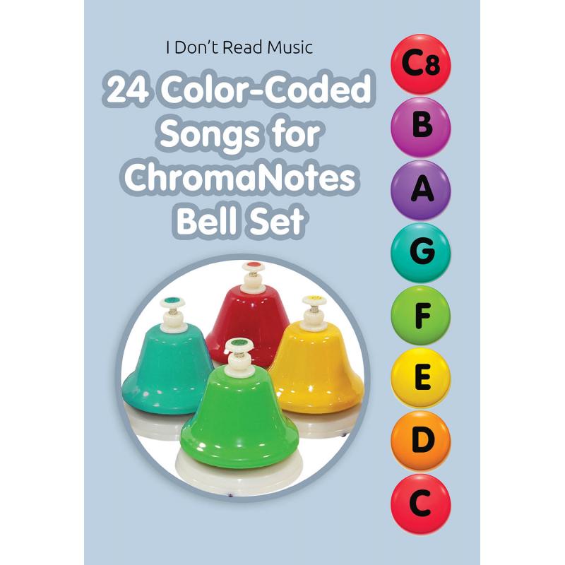 24 Color-Coded Songs for ChromaNotes Bell Set - Music for Beginners ...
