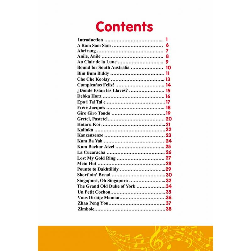 Tongue Drum 30 Simple Songs Book. All Over the World: Play by Number