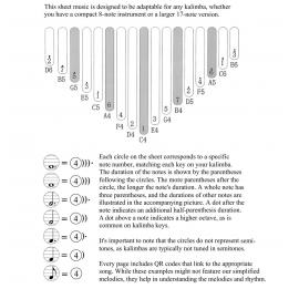 Easy Kalimba Gospel Songs for Absolute Beginners - Simple Kalimba Sheet ...
