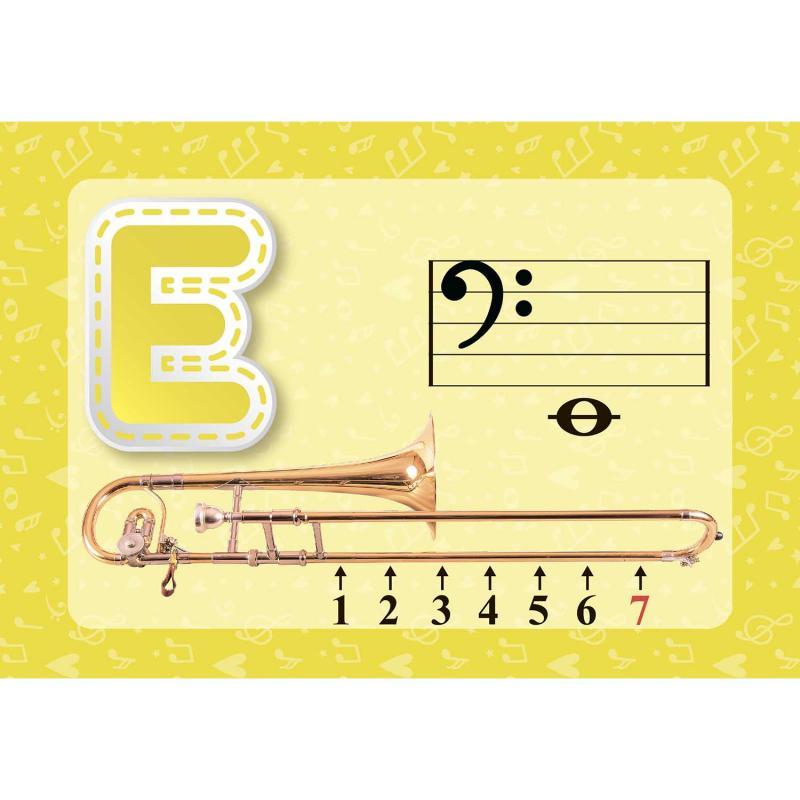 Trombone Fingering Chart