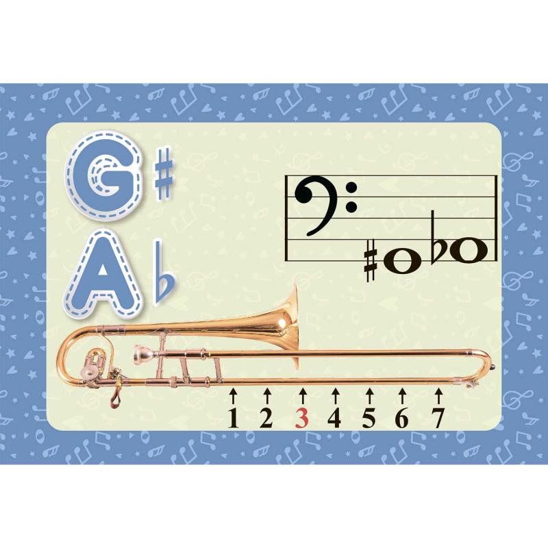 Trombone Fingering Chart