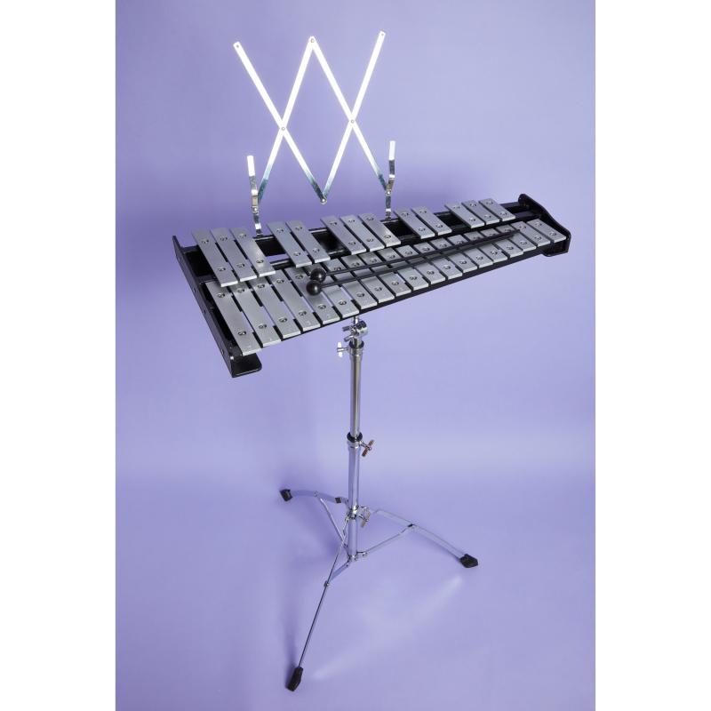Buy 32 keys Glockenspiel Professional xylophone with stand, bag, rubber ...