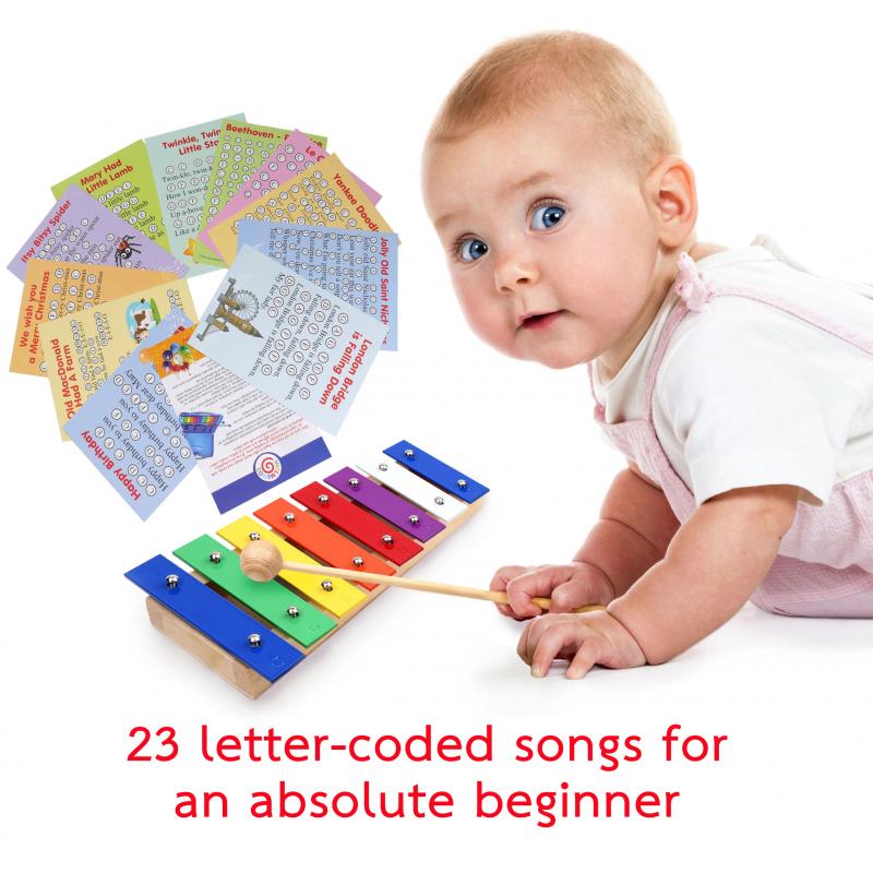 Buy Mini Xylophone for Children - Kid's Musical Instrument | inTemenos